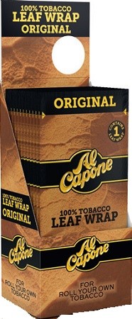 AL CAPONE LEAF WRAP ORIGINAL 18CT - Martin & Snyder Product Sales