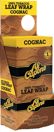 AL CAPONE LEAF WRAP COGNAC 18CT - Martin & Snyder Product Sales