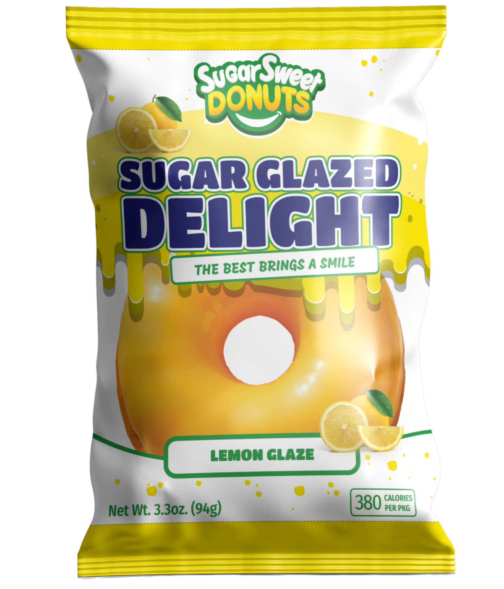 SUGAR SWEET DONUTS LEMON 8CT - Martin & Snyder Product Sales