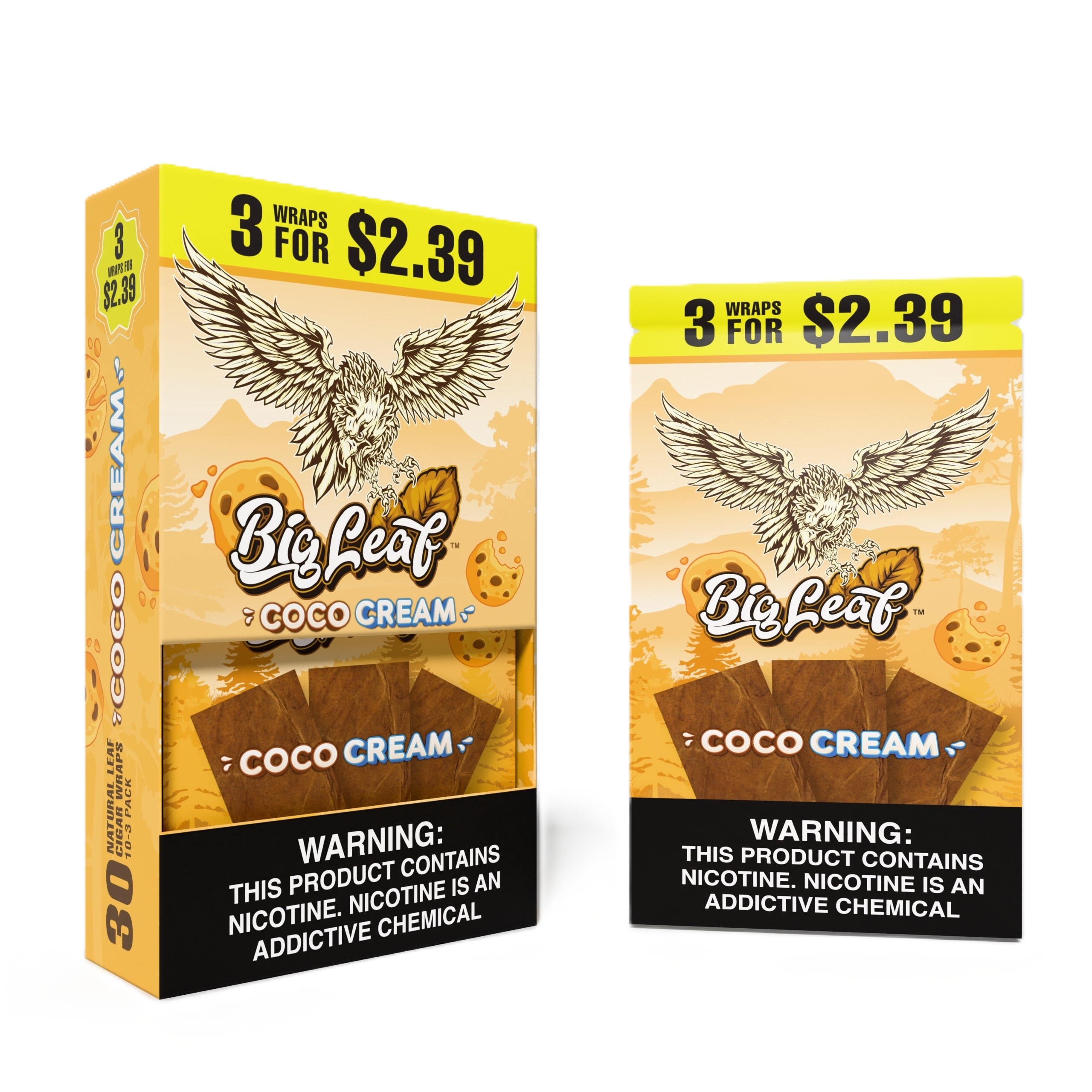 BIG LEAF 3/$2.39 COCO CREAM 10CT - Martin & Snyder Product Sales